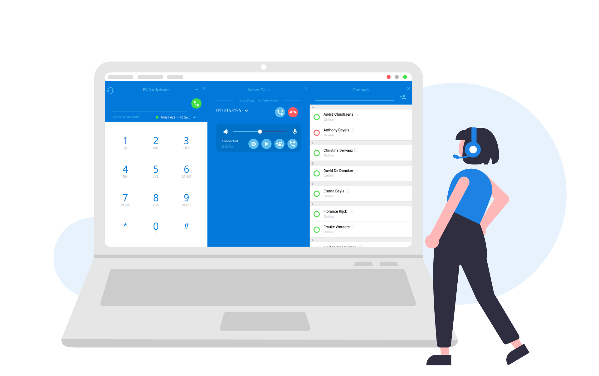 Download de gratis ALLOcloud PC Softphone | ALLOcloud